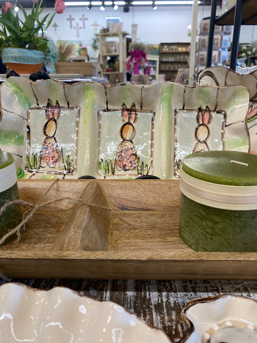 HP TRIPLE DIP DISH BUNNY – The Cottage Collective